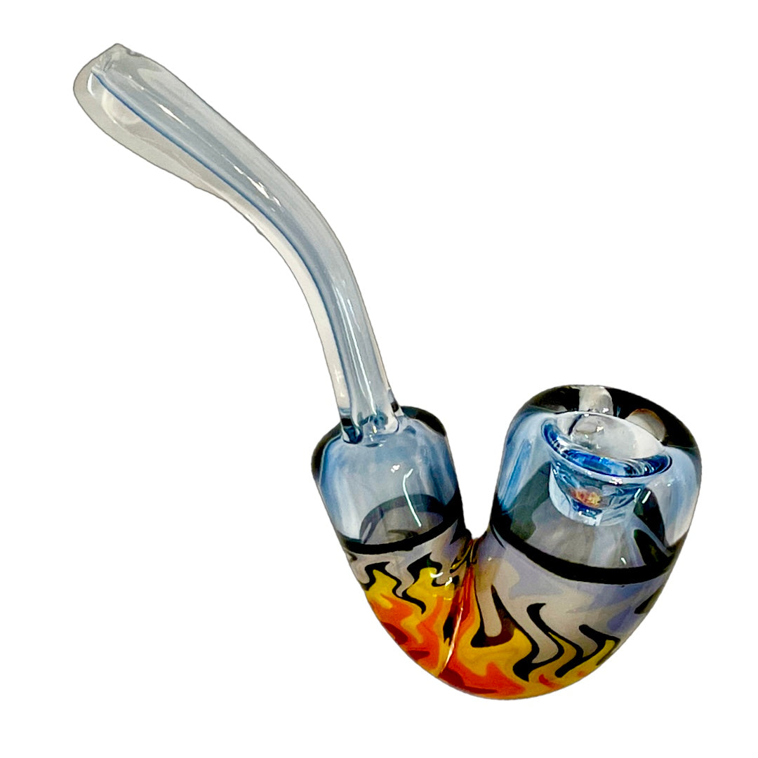 Flaming Sherlock Pipe – Smoke Glass Vape