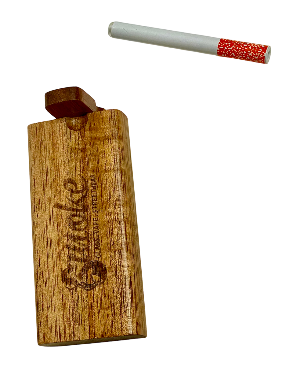 Smoke Wood Dugout (Multiple Styles) – Smoke Glass Vape
