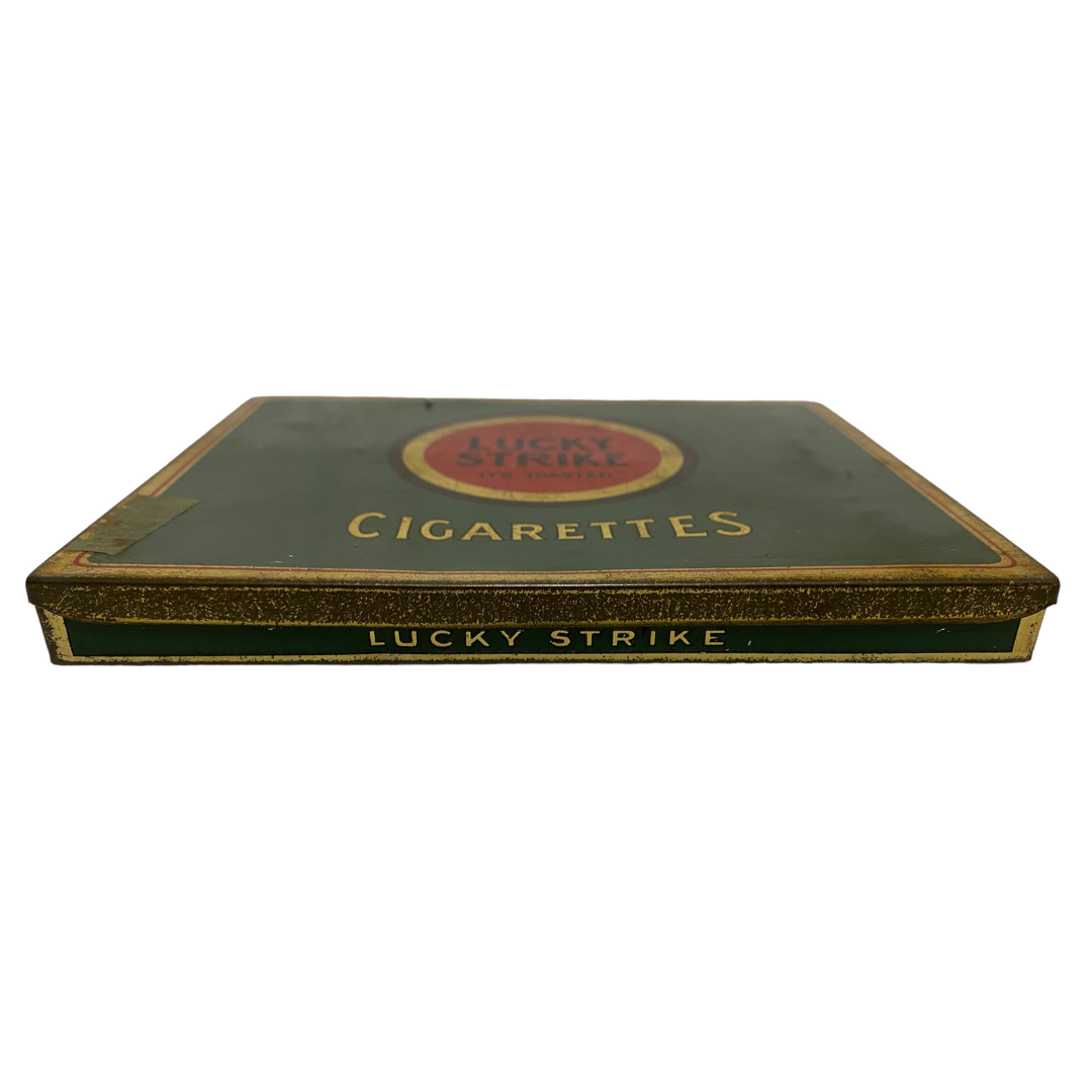 Lucky Strike Toasted Cigarette Tin – Smoke Glass Vape