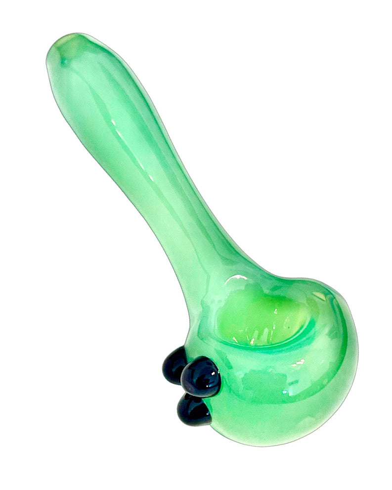Mint Dot Spoon Pipe – Smoke Glass Vape