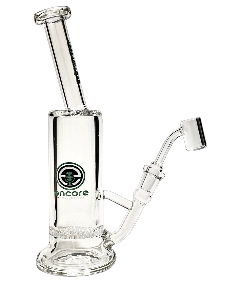 Honeycomb Slammer Dab Rig – Smoke Glass Vape