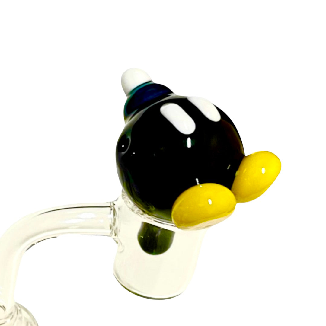 Handmade Bob-omb Carb Cap – Smoke Glass Vape