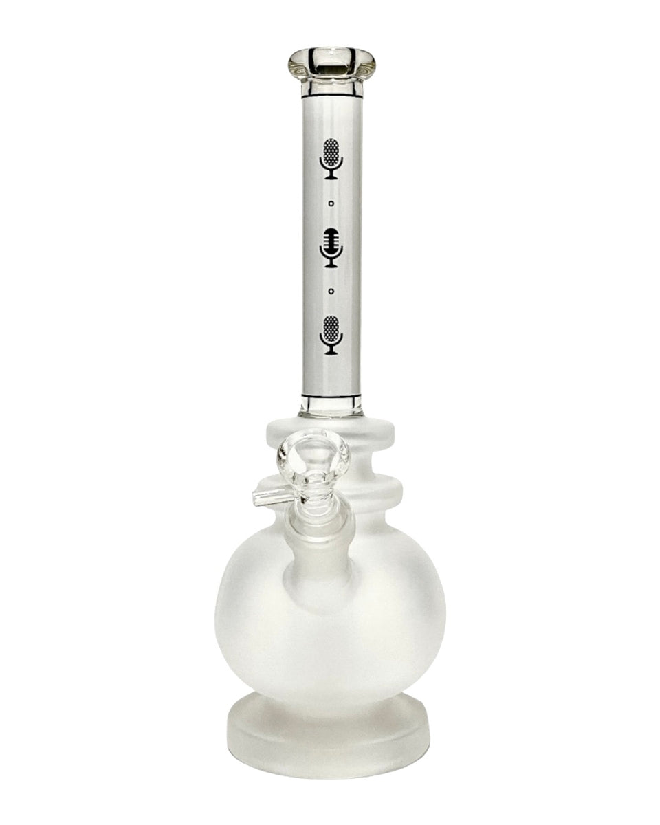 Encore Sandblasted Genie Bottle Bong – Smoke Glass Vape