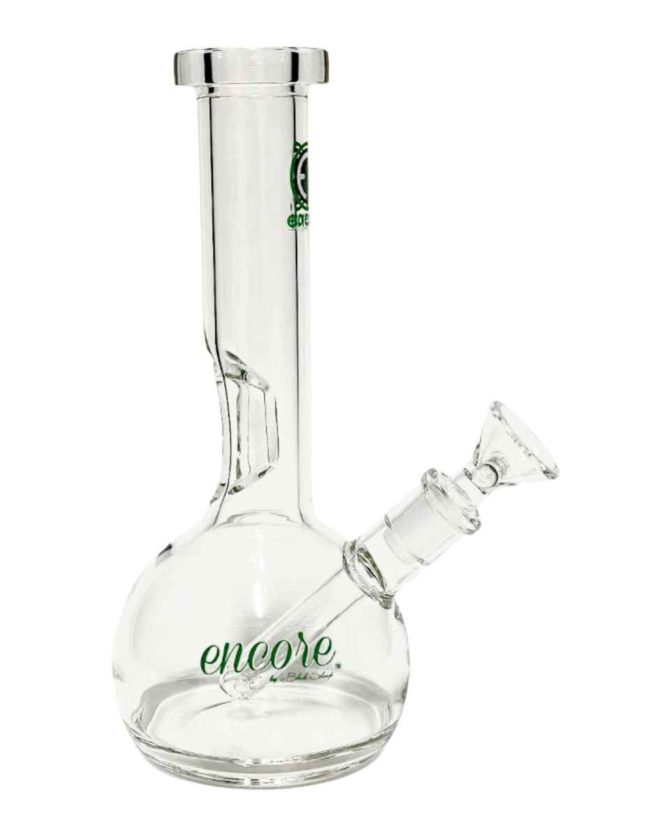 Encore Fixed Stem Bubble Bong – Smoke Glass Vape