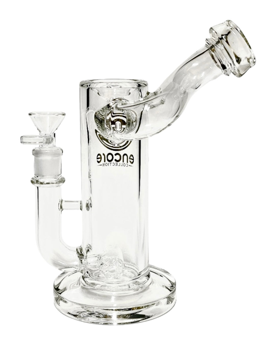 Encore Curved Neck Bong – Smoke Glass Vape