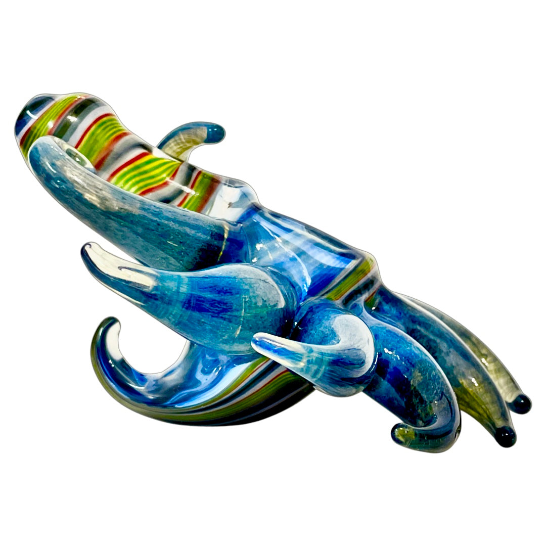 Multi-Horned Spoon – Smoke Glass Vape